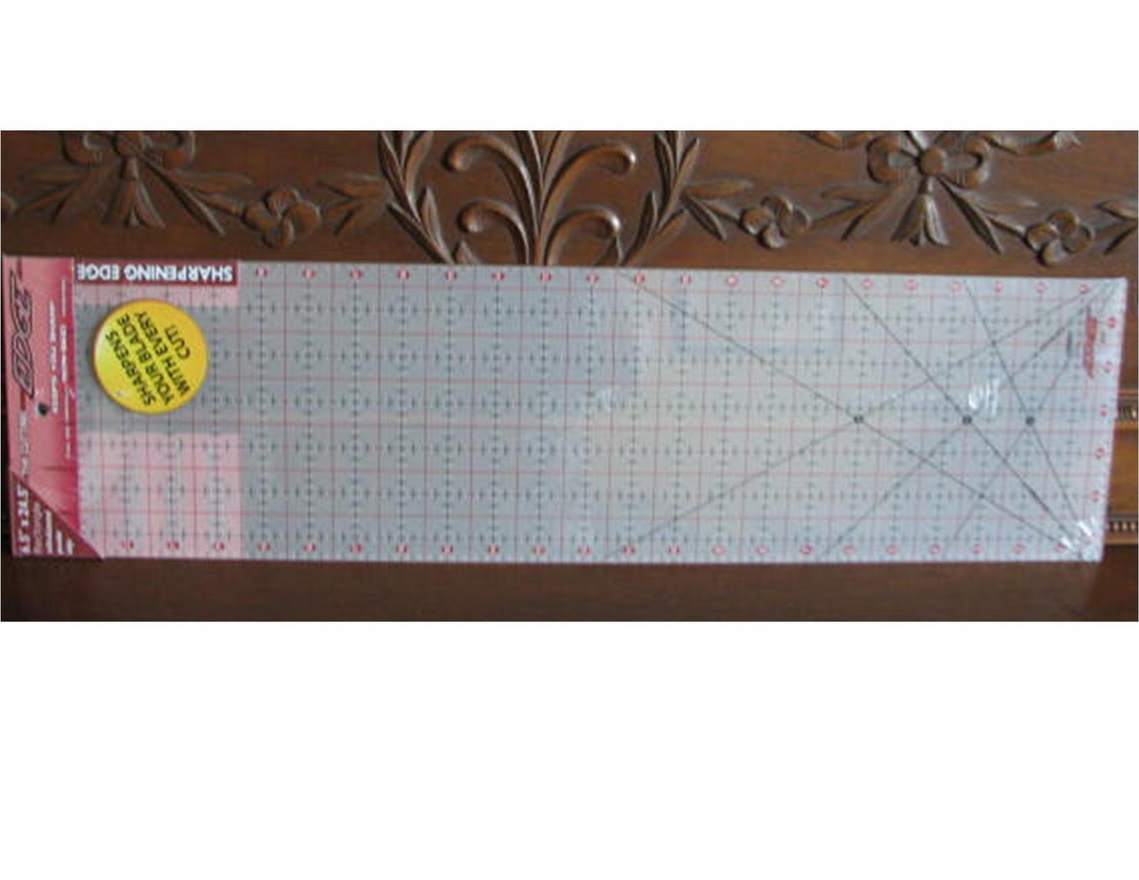 Be Encouraged: The Cutting Edge Ruler!!!