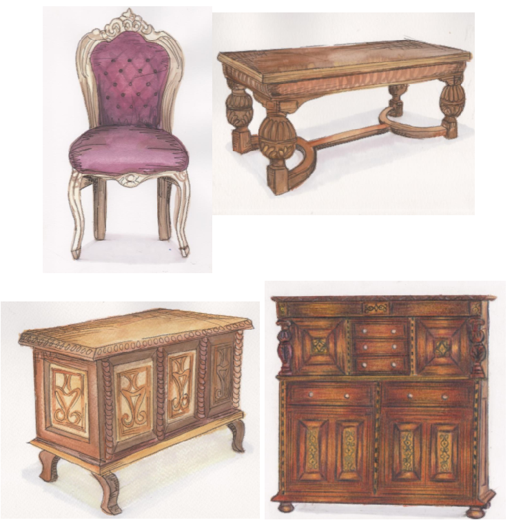 HISTORIA DEL MUEBLE: EPOCA BARROCA