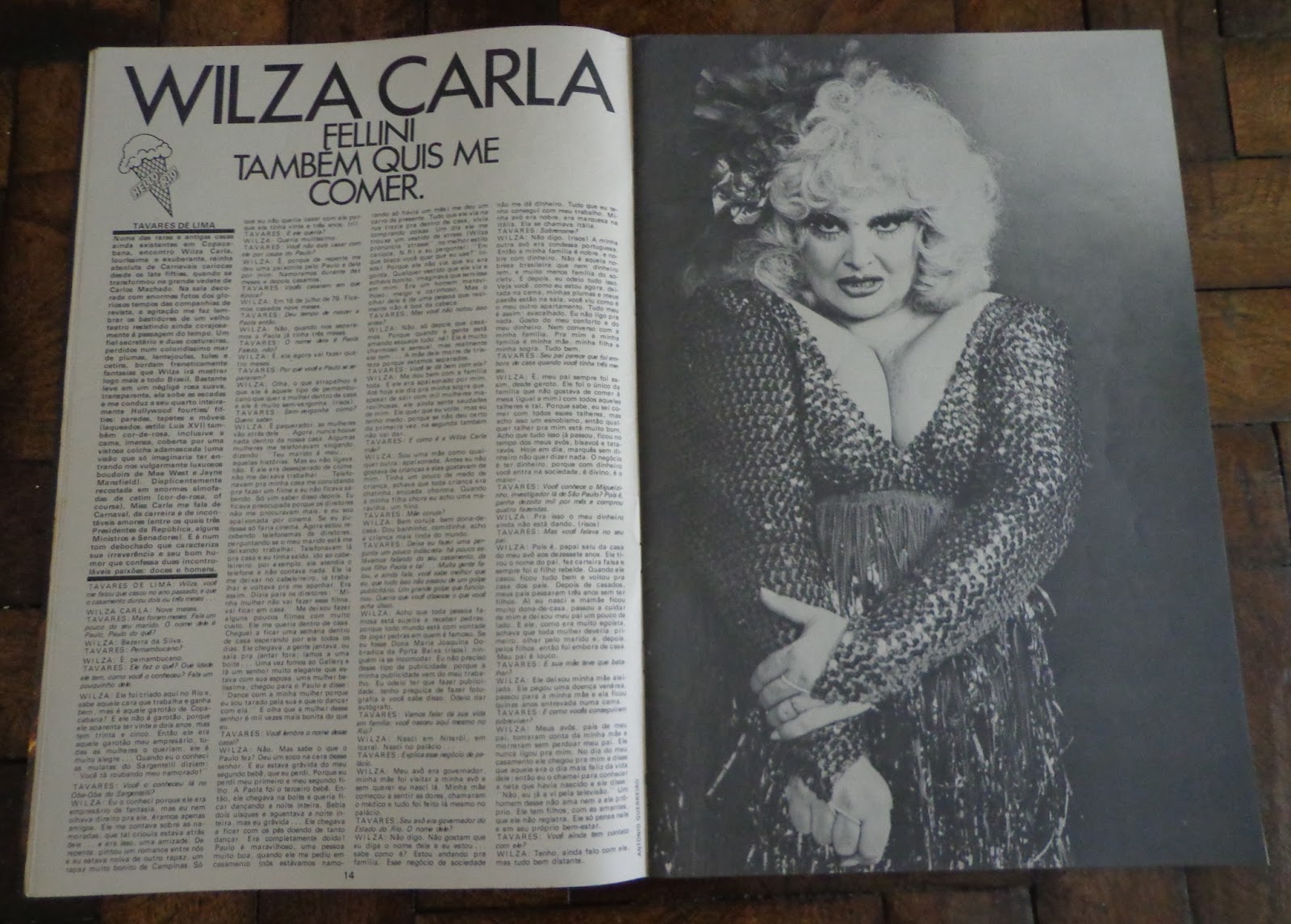 Antiguinho: Wilza Carla . 1981