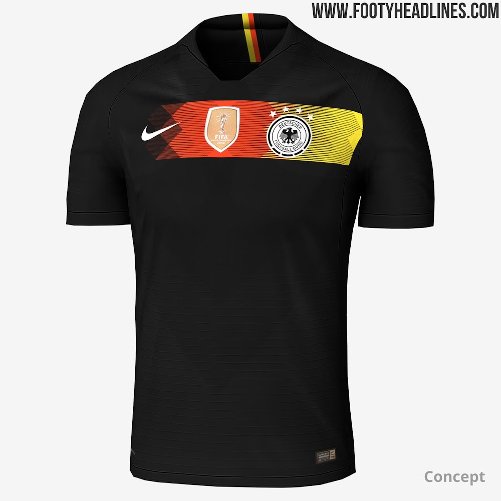 UPDATE: Nike Germany 2018 Home & Away Kit Concepts Revealed - Footy ...