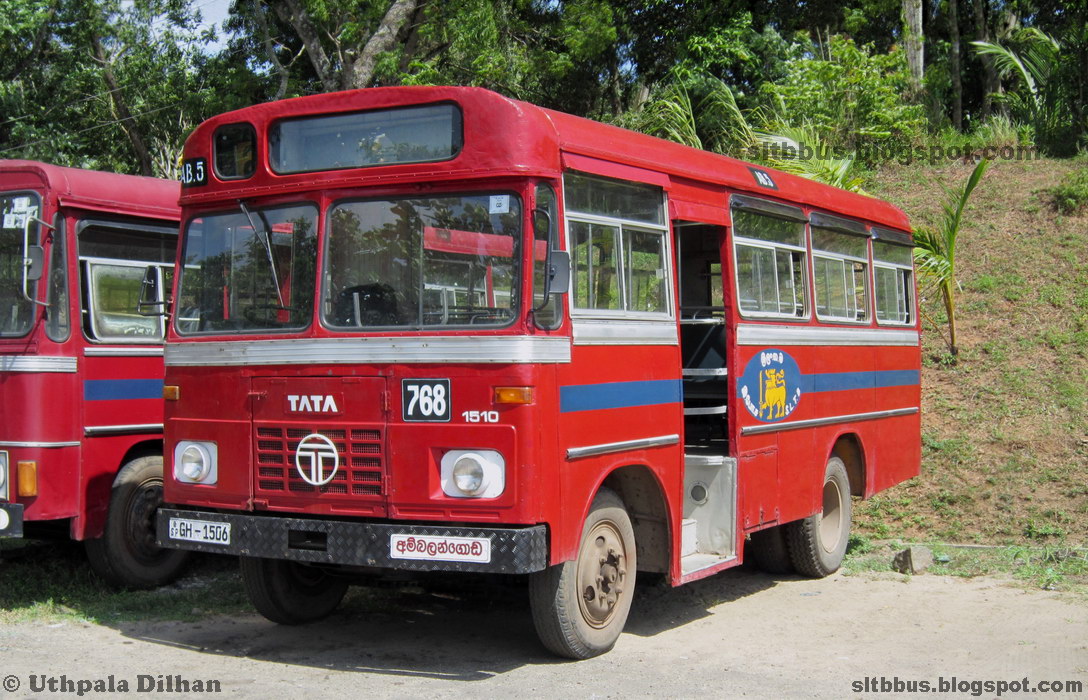 SLTB buses - ශ්‍රී ලංගම බස්: Ruby bodied TATA LP 1510/36 modified bus ...