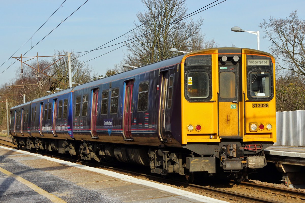 UK Trainlog: 313028 Great Northern Class 313