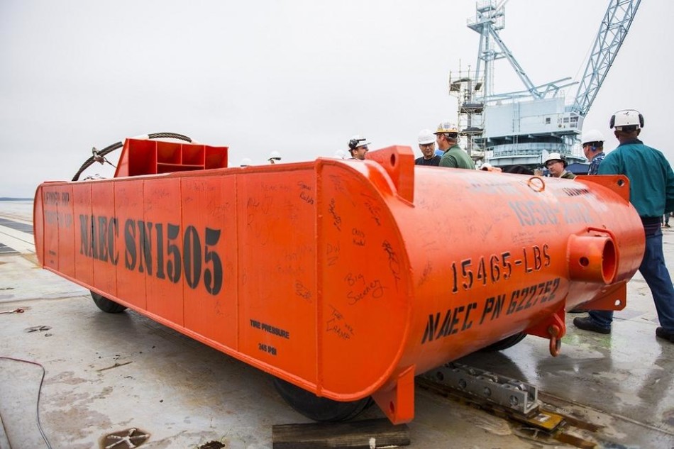 Electromagnetic catapult test by US Navy | Errymath