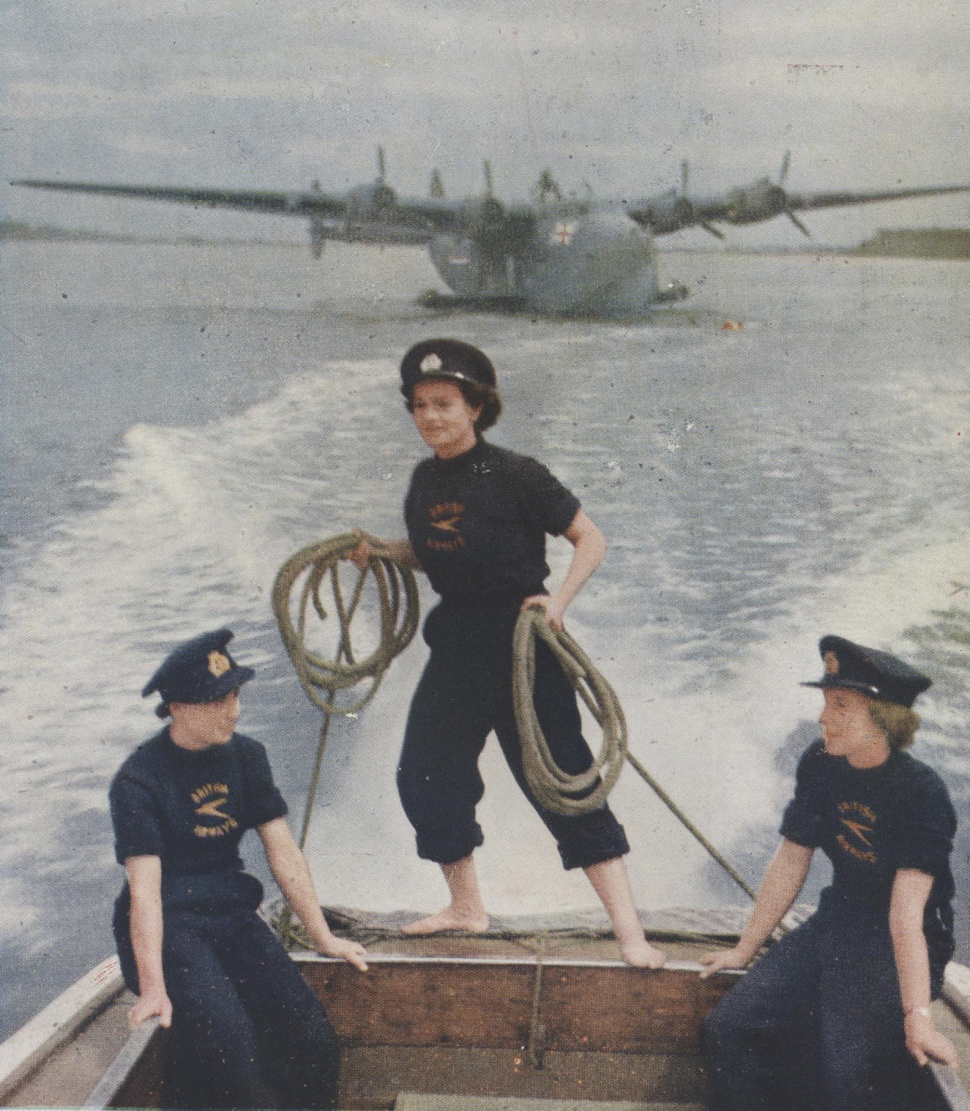 Gender and the sea: WW2: BOAC lady 'seamen' and Poole flying boats