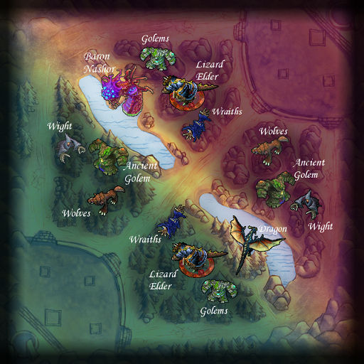 Summoner's Rift: Summoner's Rift map