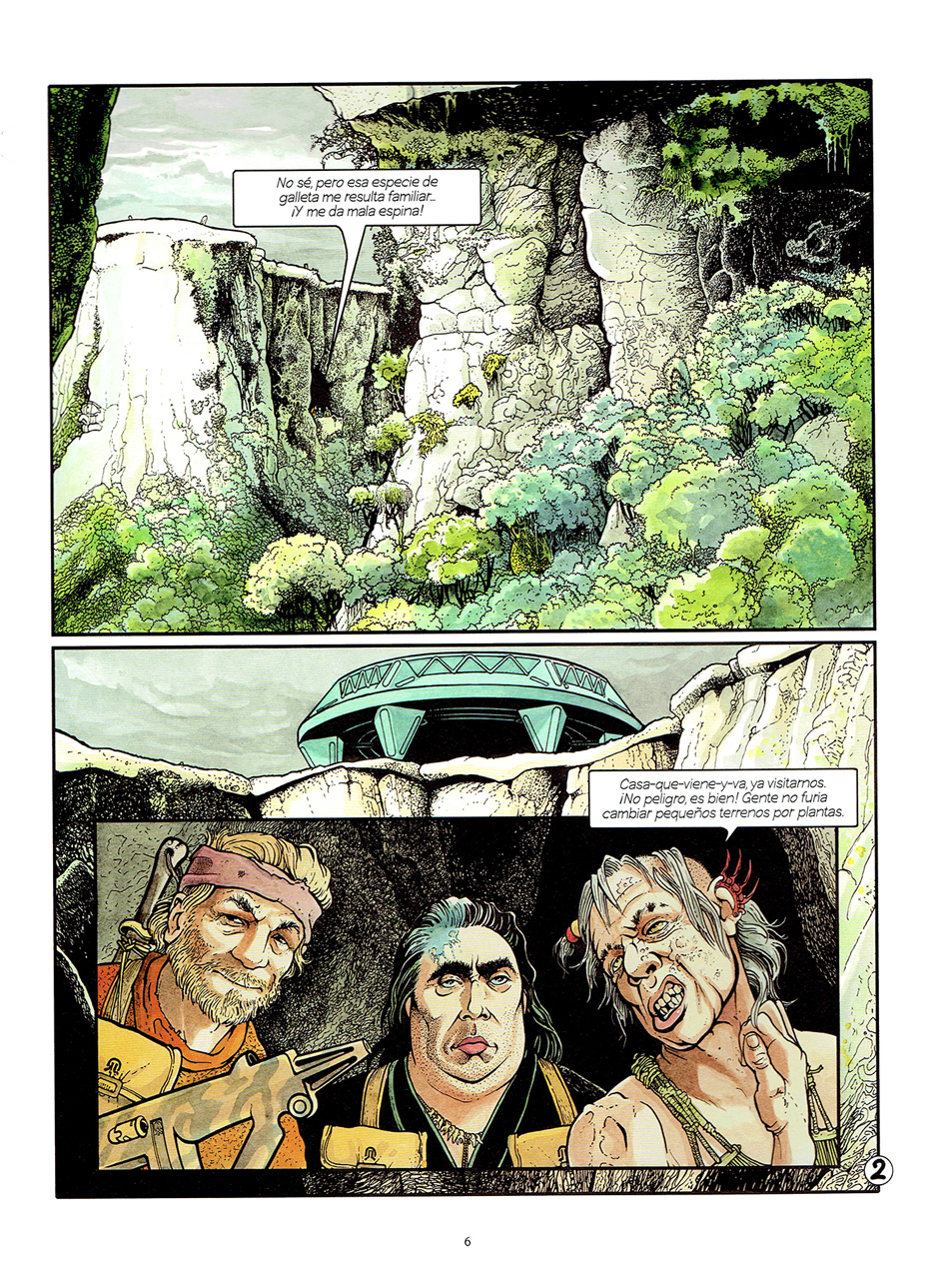 Los comics de Machete: Historia de Cyann (5) Los pasadizos del entretiempo