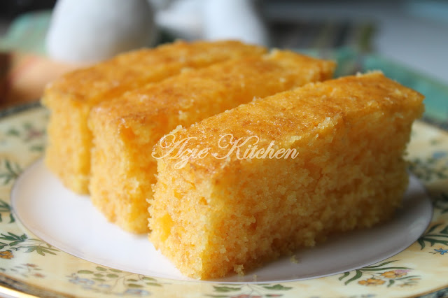 Blended Orange Cake - Azie Kitchen
