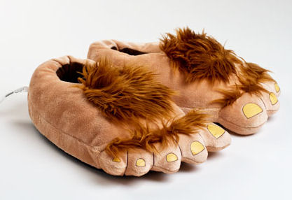 The Presurfer: Hobbit Feet Slippers