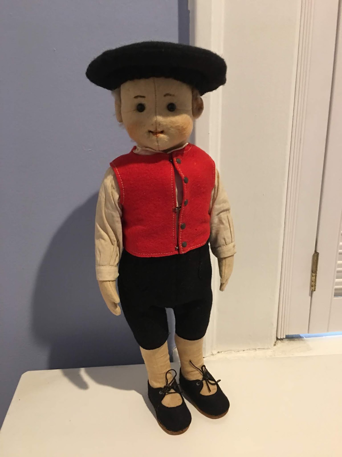 MY STEIFF LIFE: Hans-Down, This Is One Amazing Antique Steiff Doll