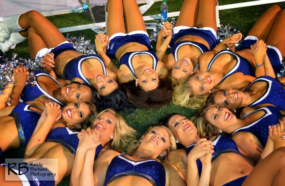 Pro Cheerleader Heaven: The Chesapeake Bayhawks Hawkettes Show Us Their ...
