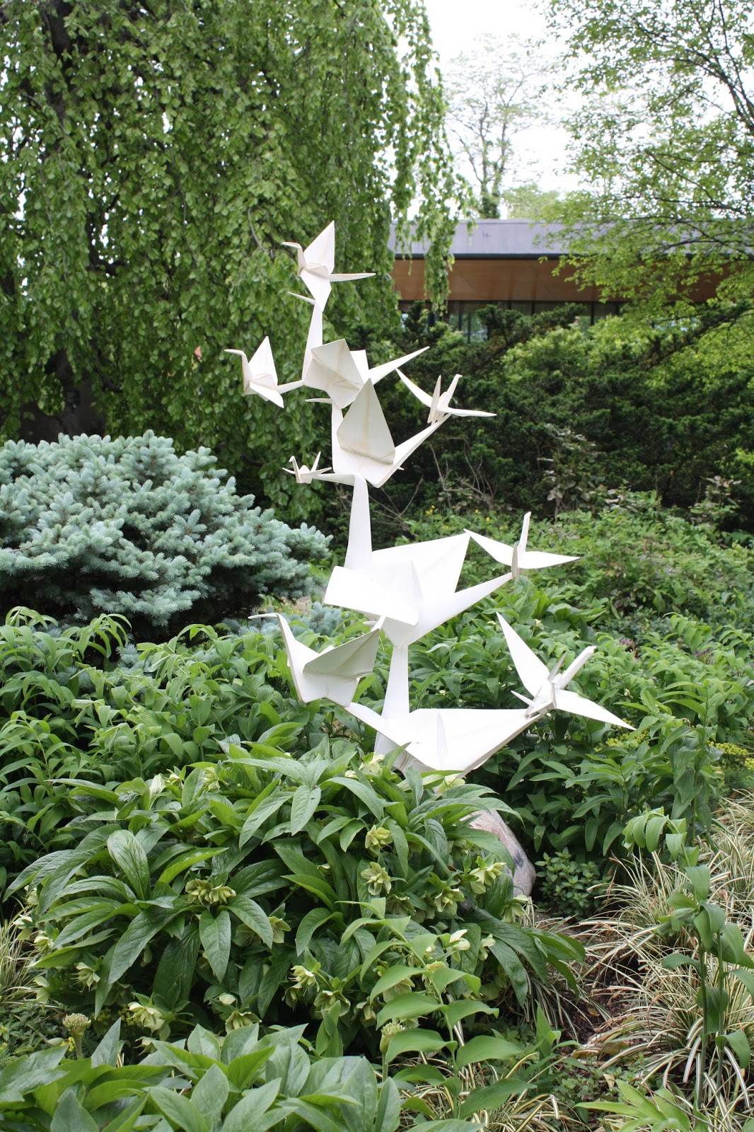 A Little Time and a Keyboard: Origami in the Garden Enchants at The ...