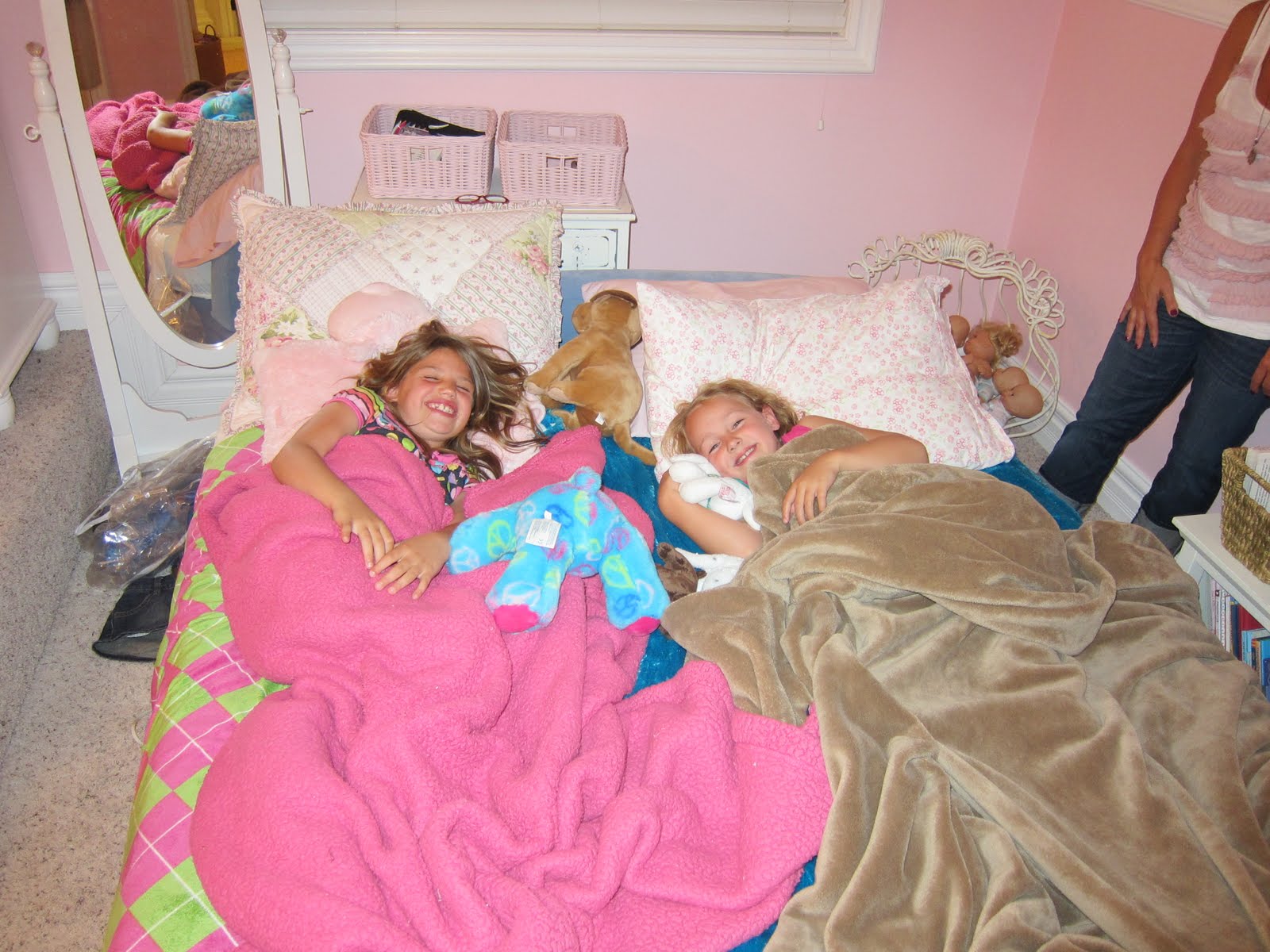 Growing Up Grace: First Official Sleepover