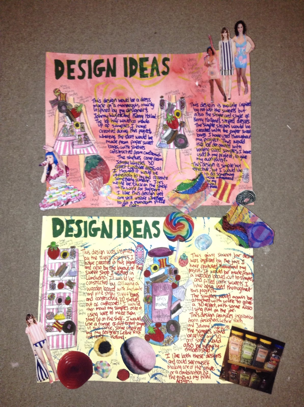 Amy Jones Textile Design: Initial Design Ideas