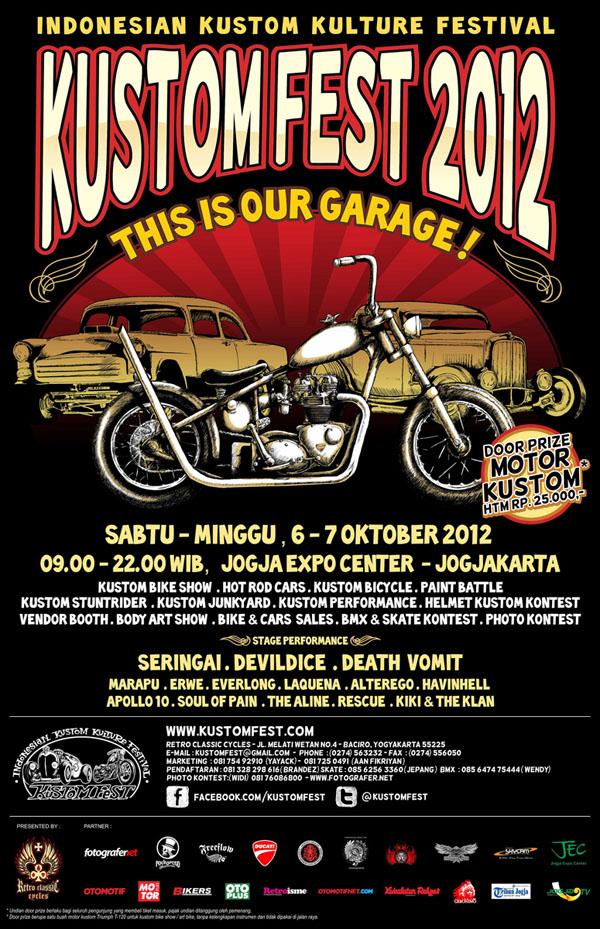 Kustom Fest 2012, Yogyakarta 6-7 Okt - Kitab Fotografer