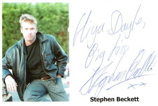 Kiwiautogal's Autographs: Stephen Beckett