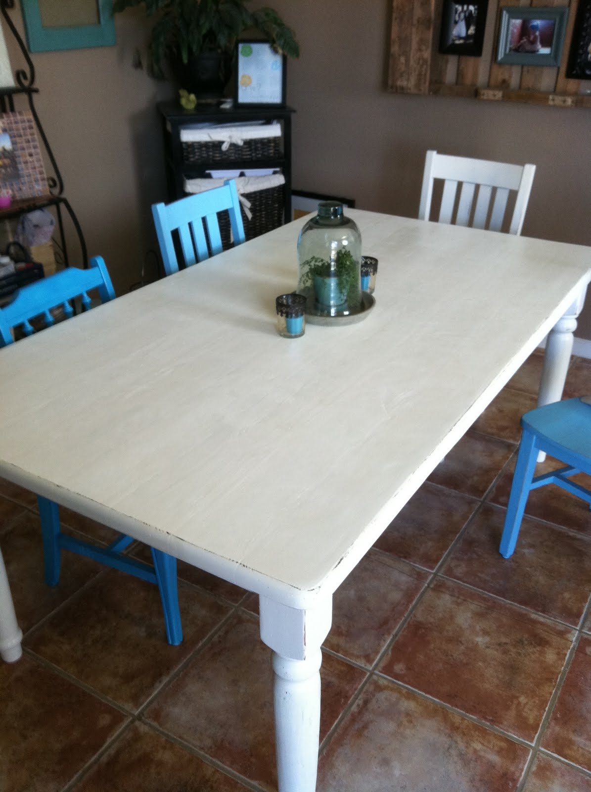 The Baeza Blog: Distressed Dining Table
