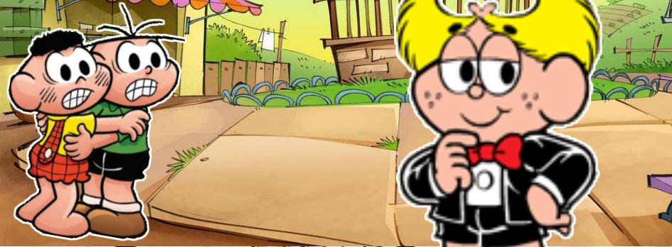 Nico Demo e Teveluisão(Turma da Monica)