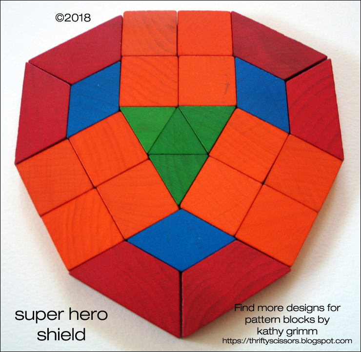 super hero shield... | Thrifty Scissors