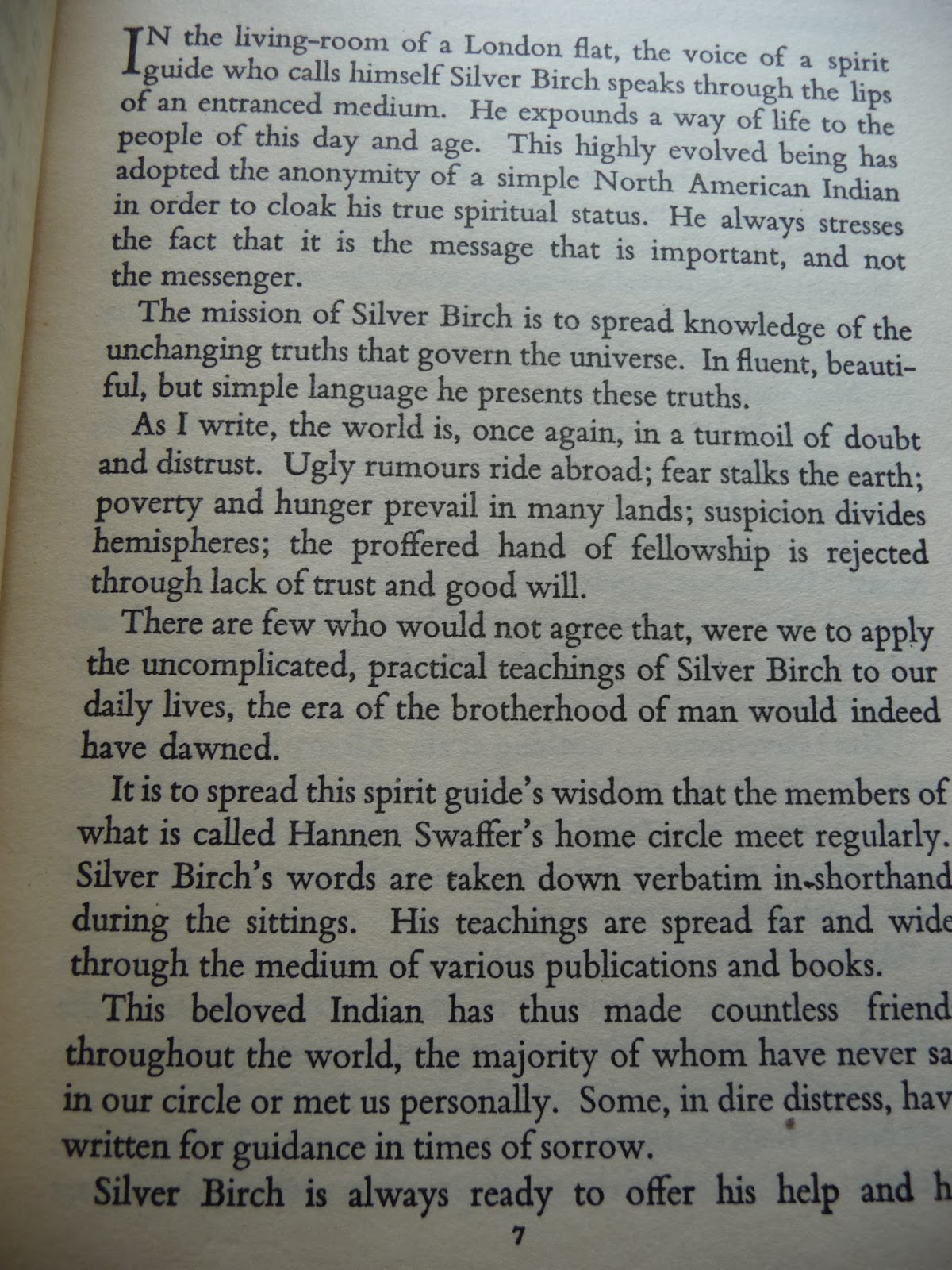 Spiritual Books Review Page: SILVER BIRCH SPEAKS - BY SYLVIA BARBANELL ...