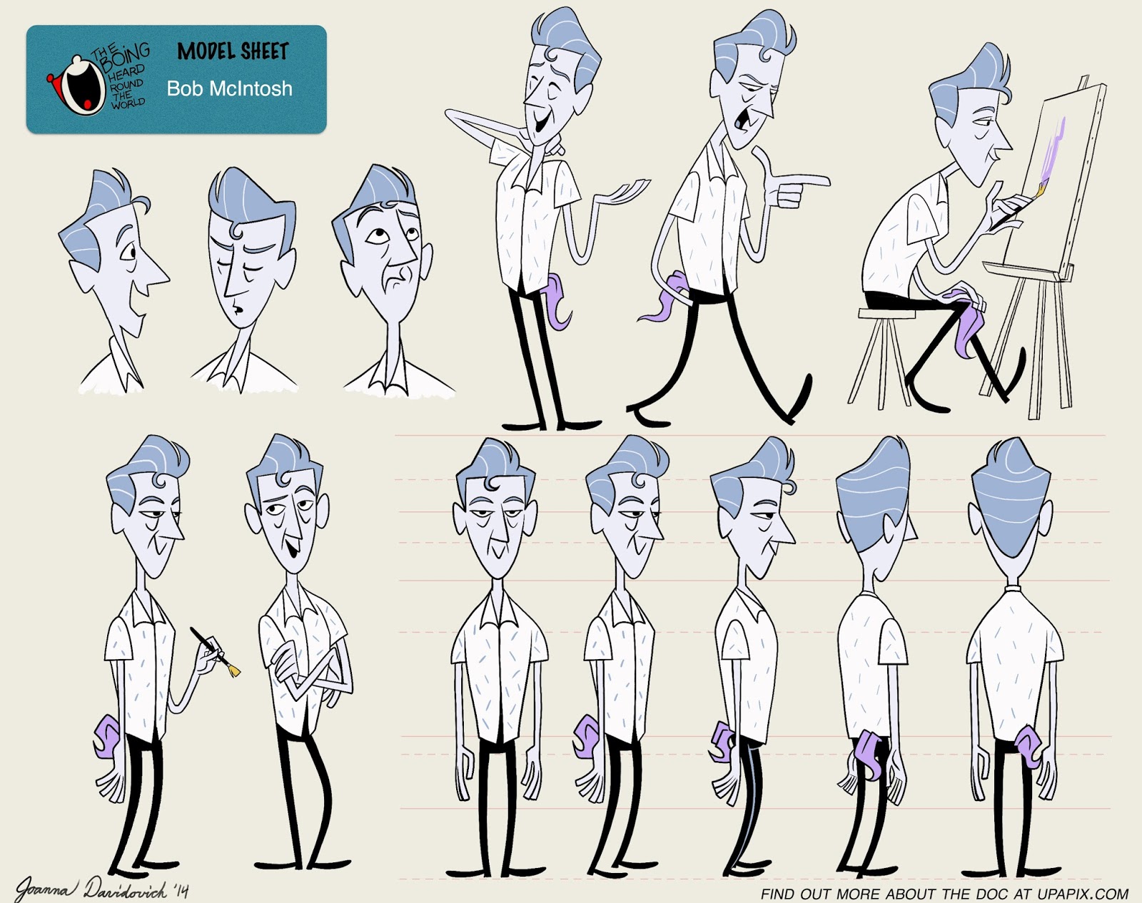 Joanna Davidovich's Art & Animation Blog: 07/01/2014 - 08/01/2014