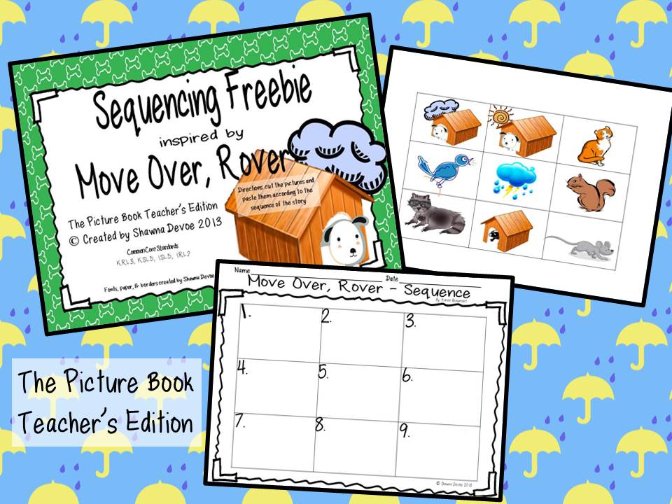 Move Over, Rover! by Karen Beaumont - Teaching Ideas | The Picture Book ...