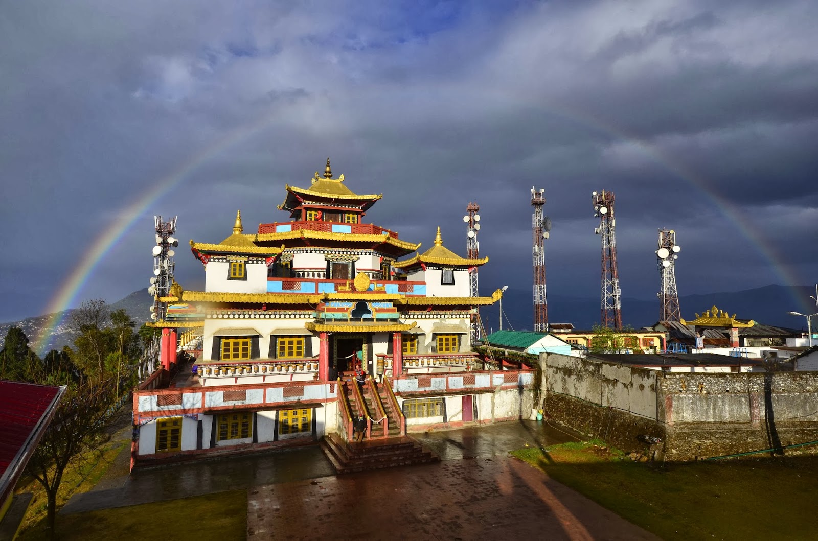 My passage through India: Kalimpong: Dem Himmel so nah