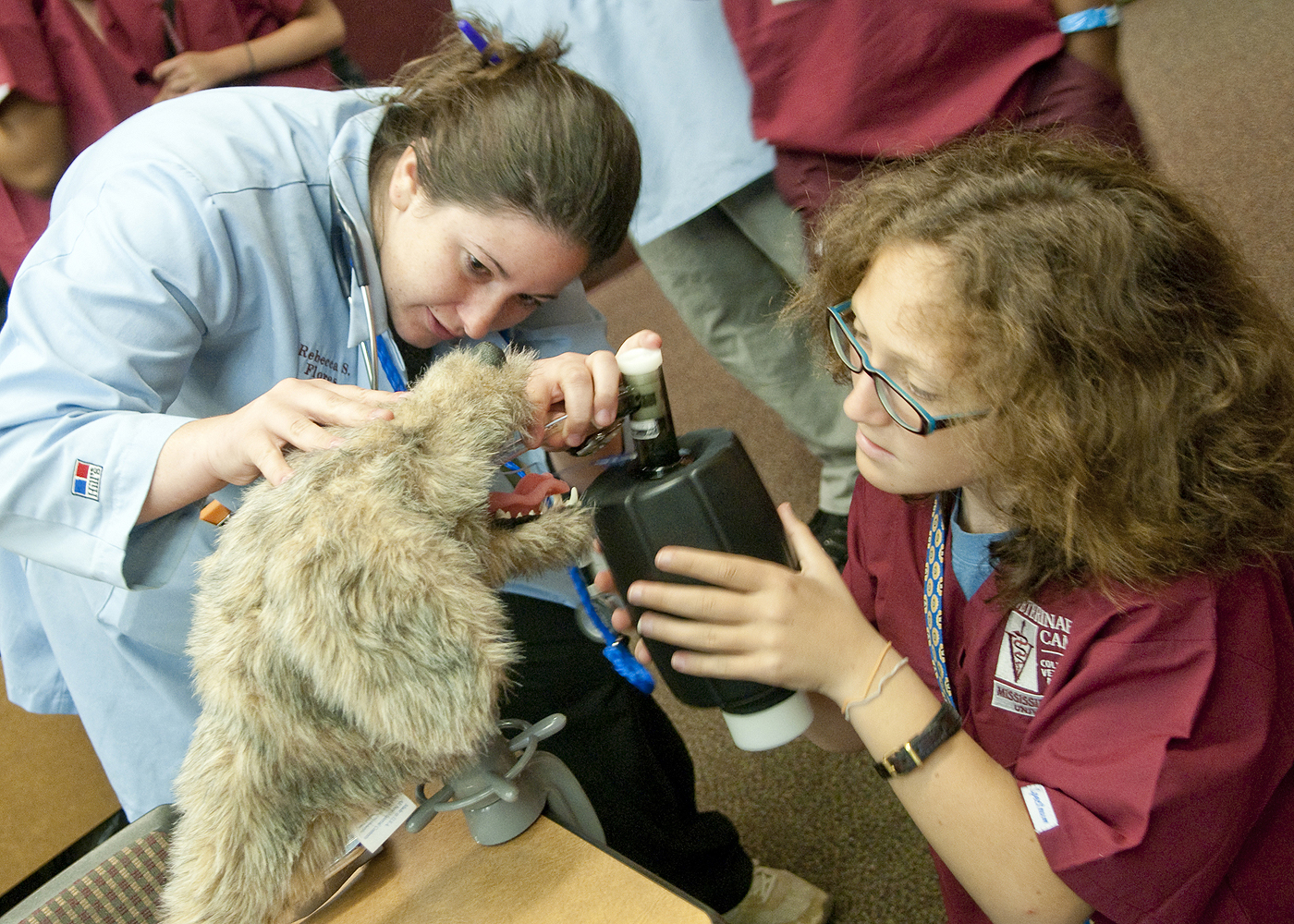 CVM News and Events: Veterinary camp gives inside look at career