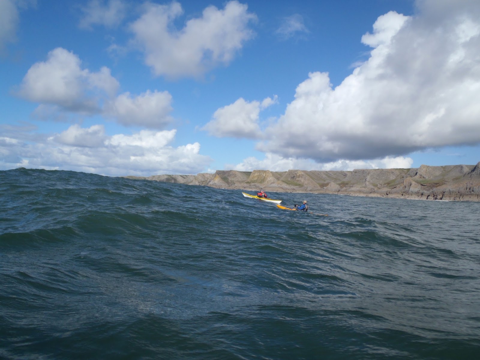 Stuart Yendle - Sea Kayak Adventures: Big Swells at the Gower