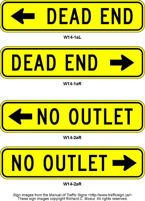 English Resources: 미국 도로 용어 cul-de-sac 쿨데삭, dead end 막다른 길, roundabout 로터리