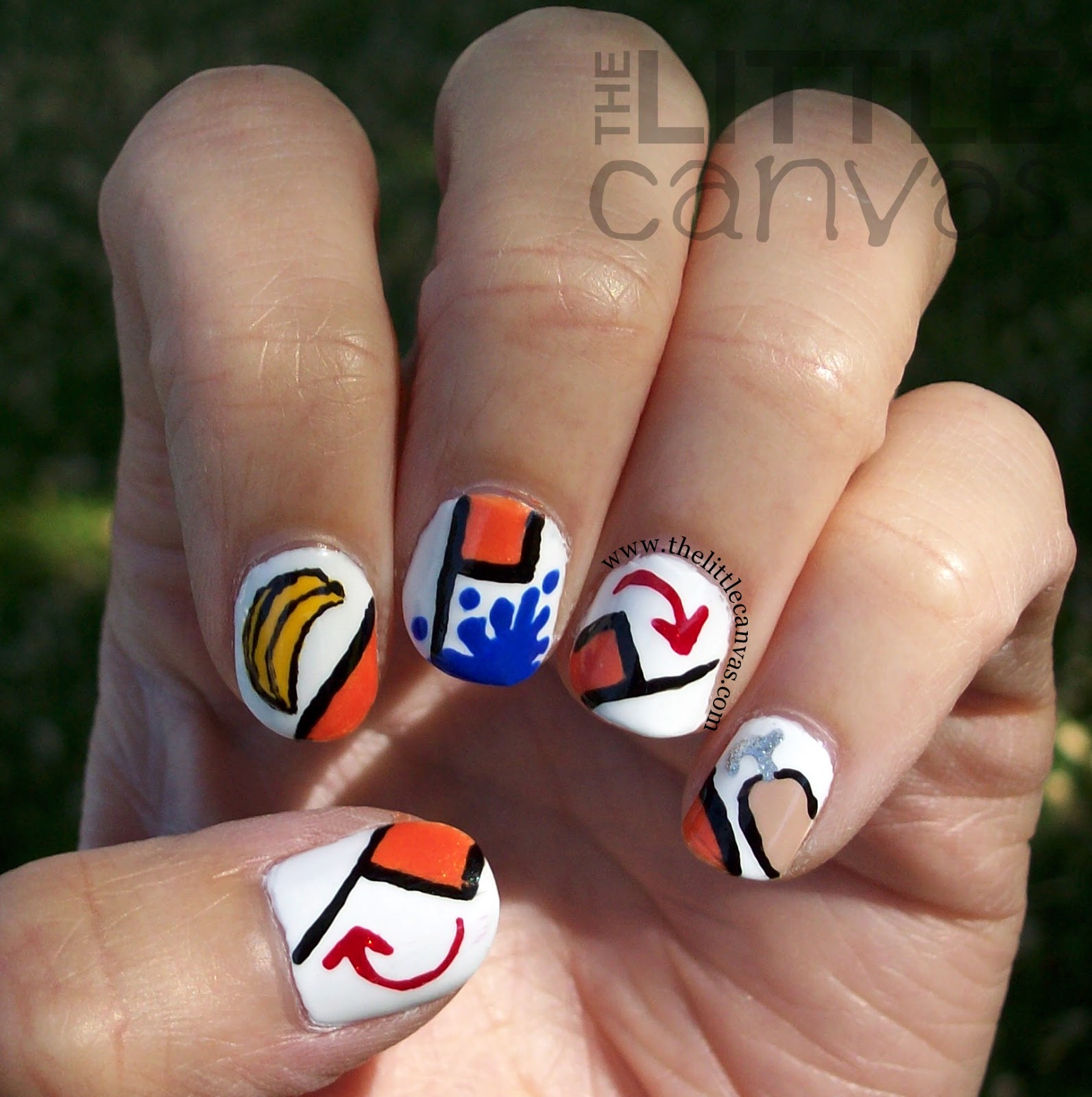Arrested Development Nail Art!!!!!! - The Little Canvas