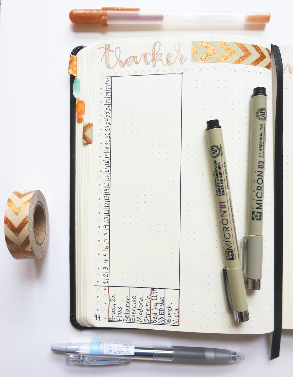 Our Journey in Journals: Tips for Bullet Journal Trackers
