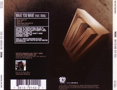 CDS___SINGLES____COLECTION________________ : Mase Ft. Total - What You Wa