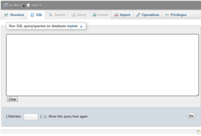WeB LoG'S JuUiER: แก้ปัญหา import .sql เข้า MySQL ผ่าน phpmyadmin ไม่ได้