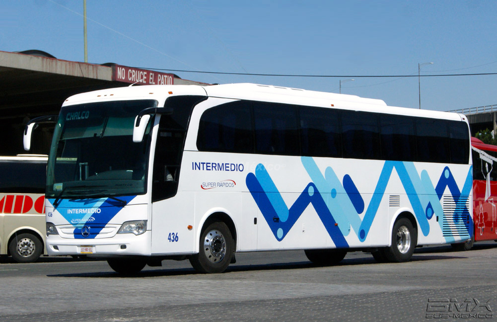 Autobuses México Puebla Estrella Roja: Intermedio - Bus-México