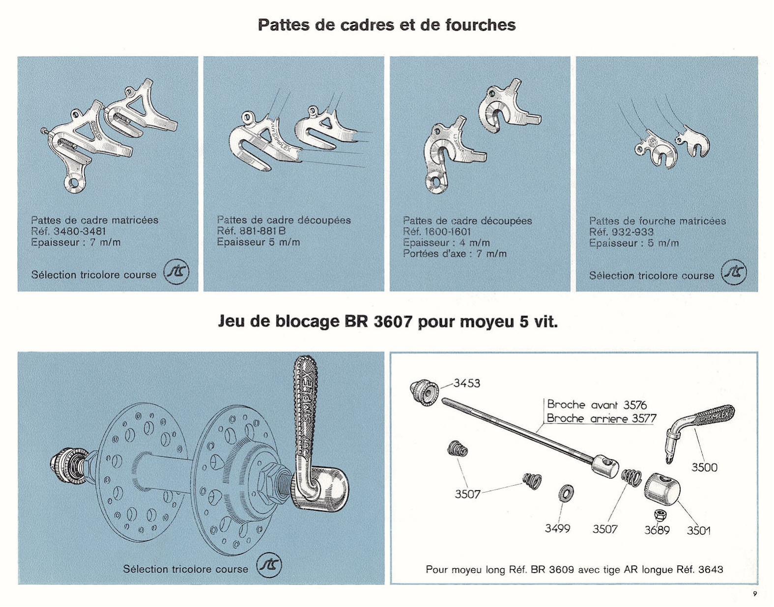CATALOGUES SIMPLEX: SIMPLEX 1974