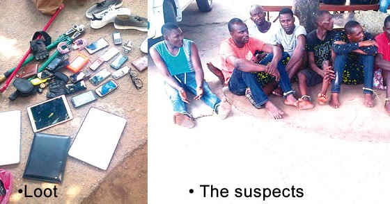 Stella Dimoko Korkus.com: Thieves Nabbed Whilst Sharing Loot