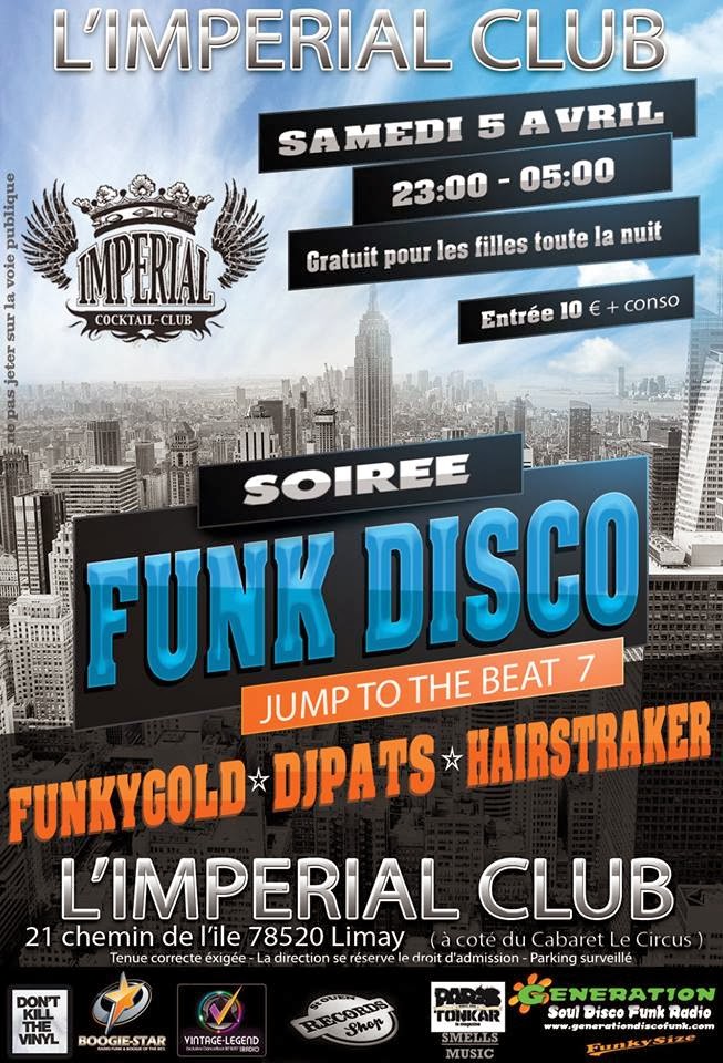[Paris Tonkar magazine]: Soirée Funk Disco avec DJ Pats