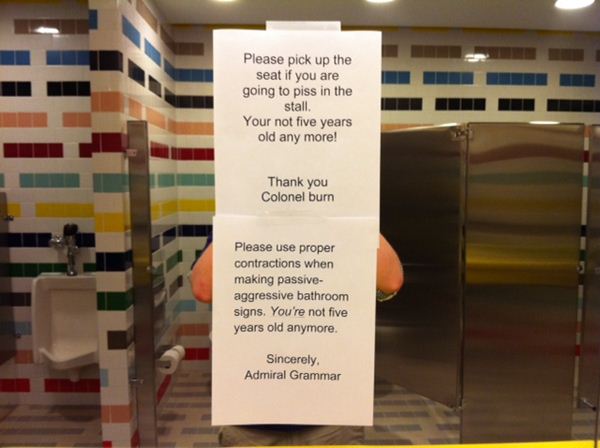 30 Funny Passive Aggressive Signs - Funny Gif Pictures Mania