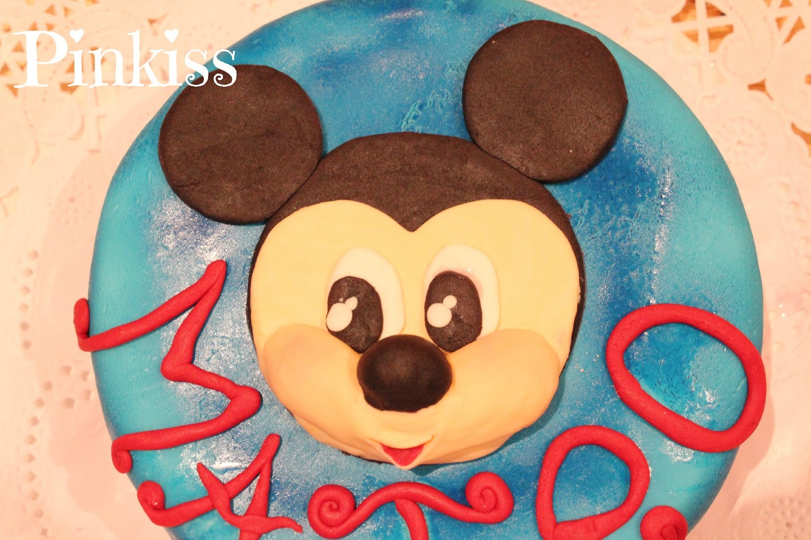 Tarta Mickey Mouse para Mateo