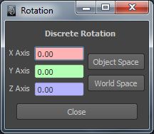 A Quick Note: Zero out Rotation Axis in Maya