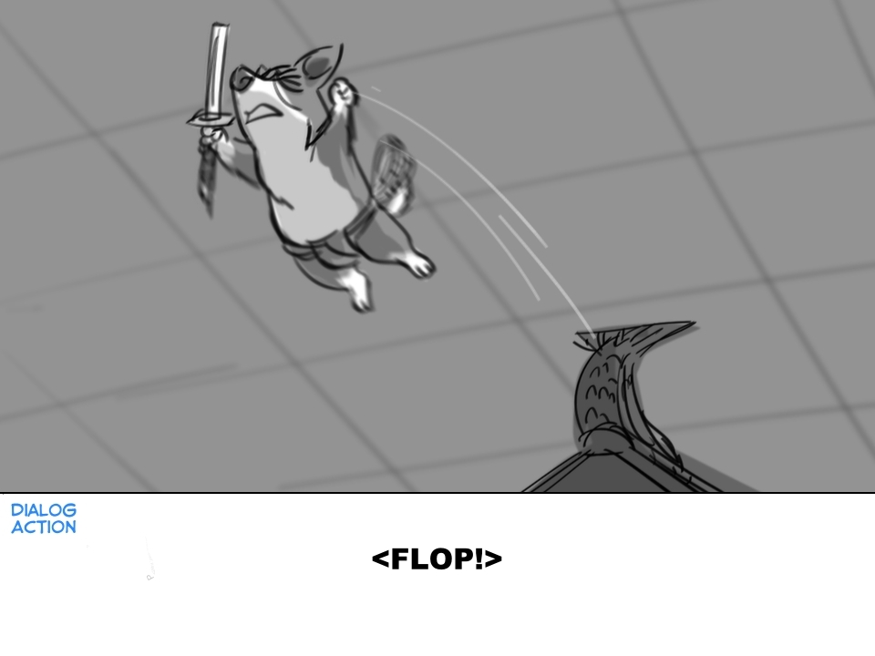 JOONKI PARK'S STORYBOARD PORTFOLIO: Ninja Corgi