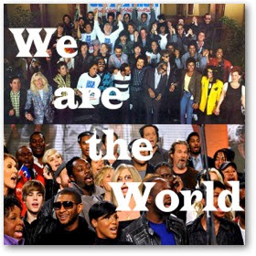 Micheal Jackson - We Are The World Lyrics - Wax House