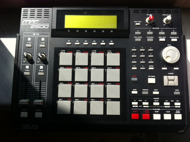 Infrequent Sound [sex.tex] technology: Akai MPC2500 Beat Production Station
