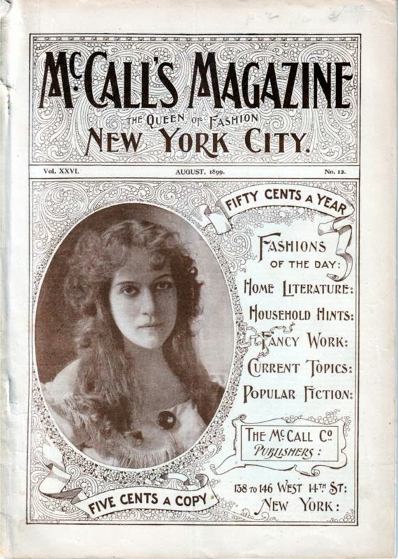 Zinne's Blog: McCall's Magazine August 1899