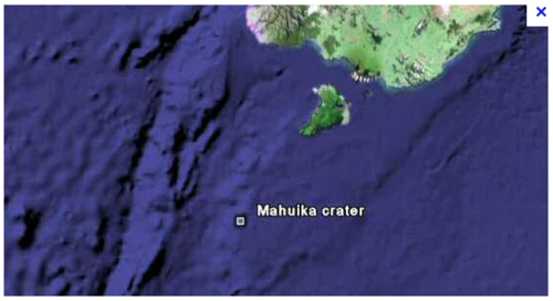 Old Maps, Expeditions and Explorations: Mahuika Crater