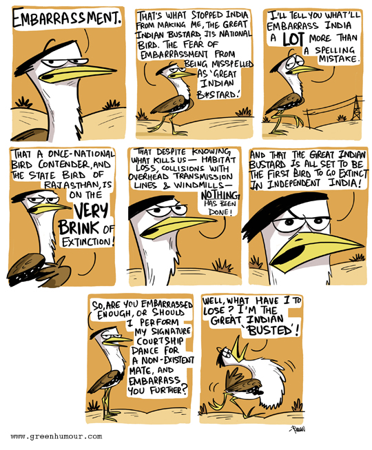 Green Humour: The Great Indian Busted
