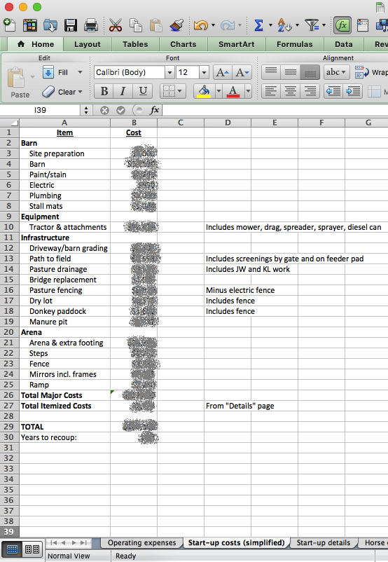 Building & Managing the Small Horse Farm: Tracking Farm Expenses