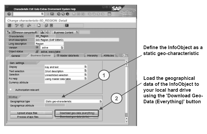 BEx Map in SAP Business Warehouse Concept Continued - SAP ABAP