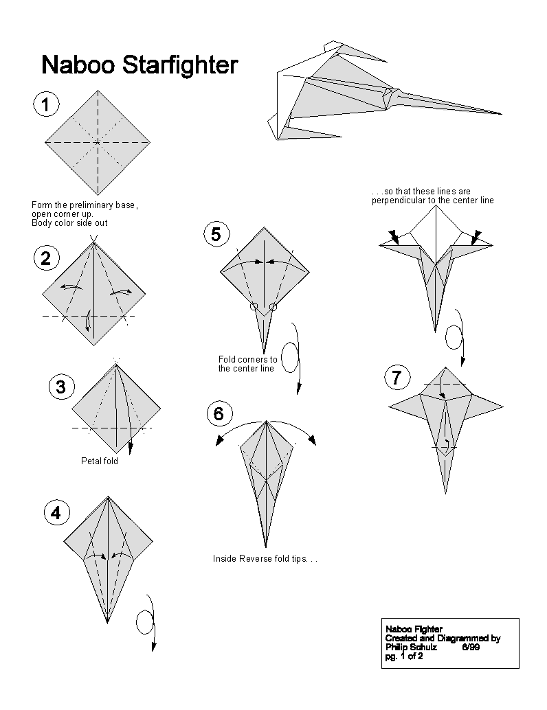 How To Make Origami Star Wars Ships Driverlayer Search Engine