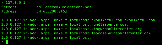 Tester´s: Encontrar servidores DNS con registros PTR usando Robtex